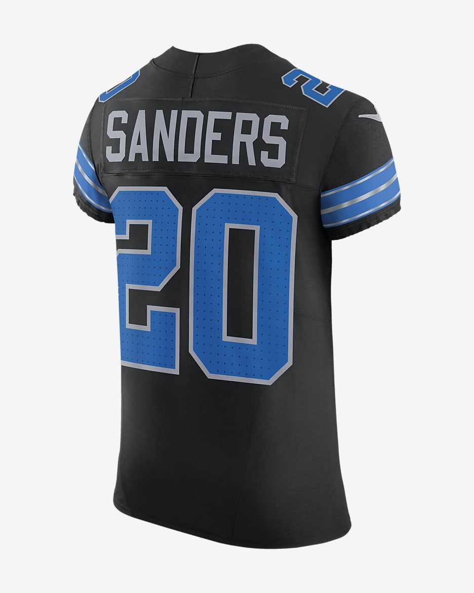 Barry Sanders Detroit Lions Men's Nike Dri-FIT NFL Elite Football ...