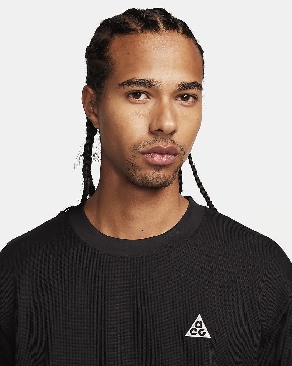 Nike ACG Dri-FIT ADV "Goat Rocks" Men's Long-Sleeve Winterized Top ...