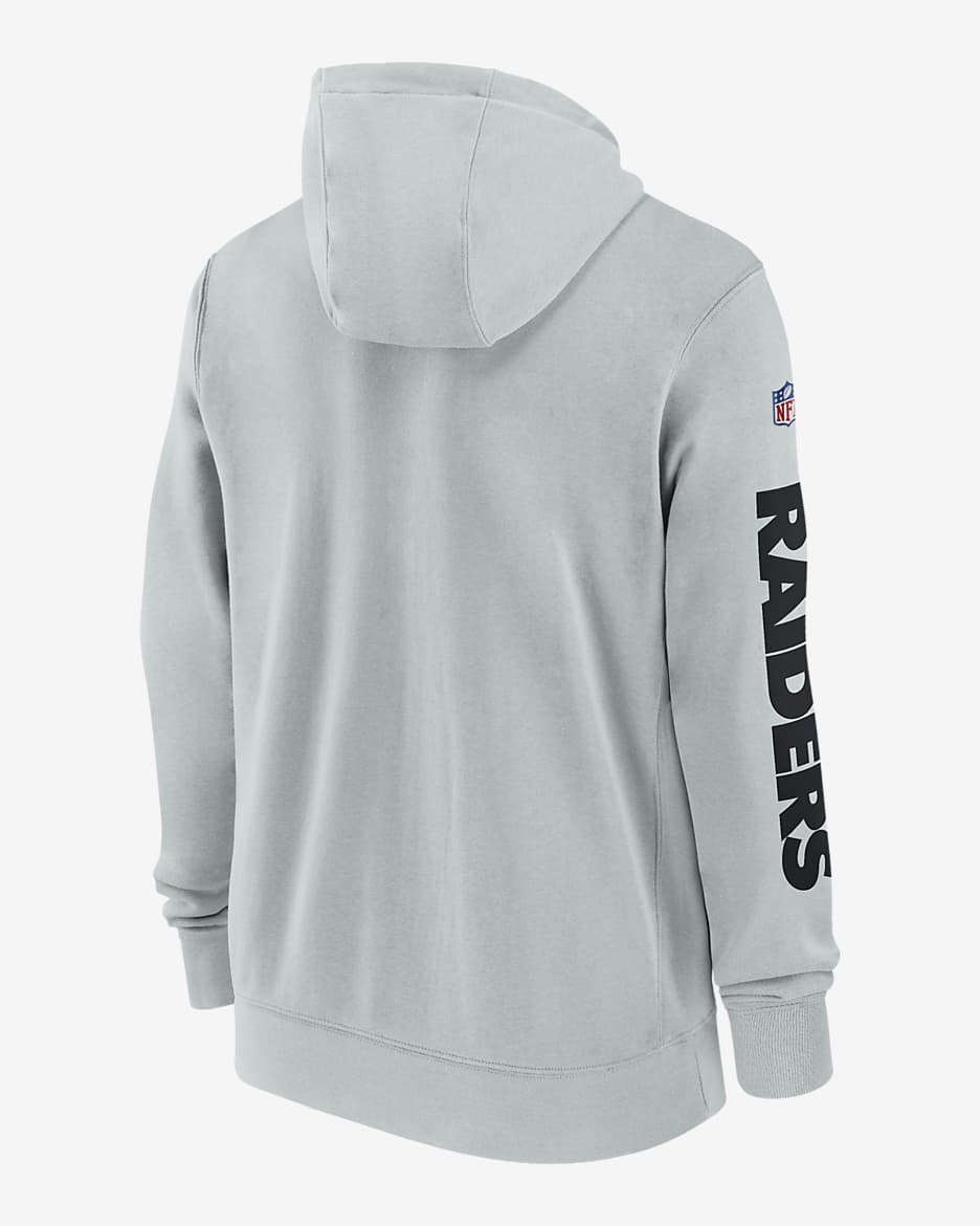Las Vegas Raiders Sideline Team Issue Club Mens Nike Nfl Pullover