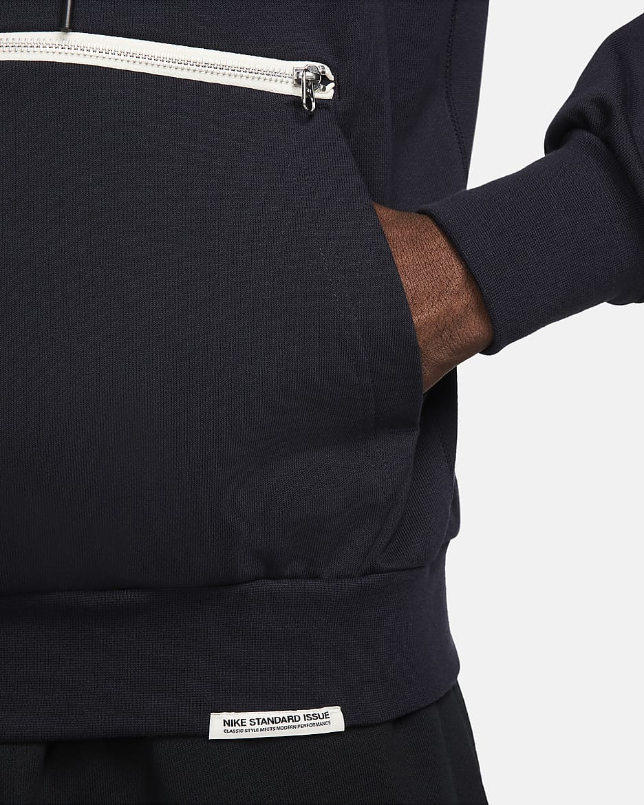 Chelsea F.C. Standard Issue Men's Nike Dri-FIT Football Pullover Hoodie ...