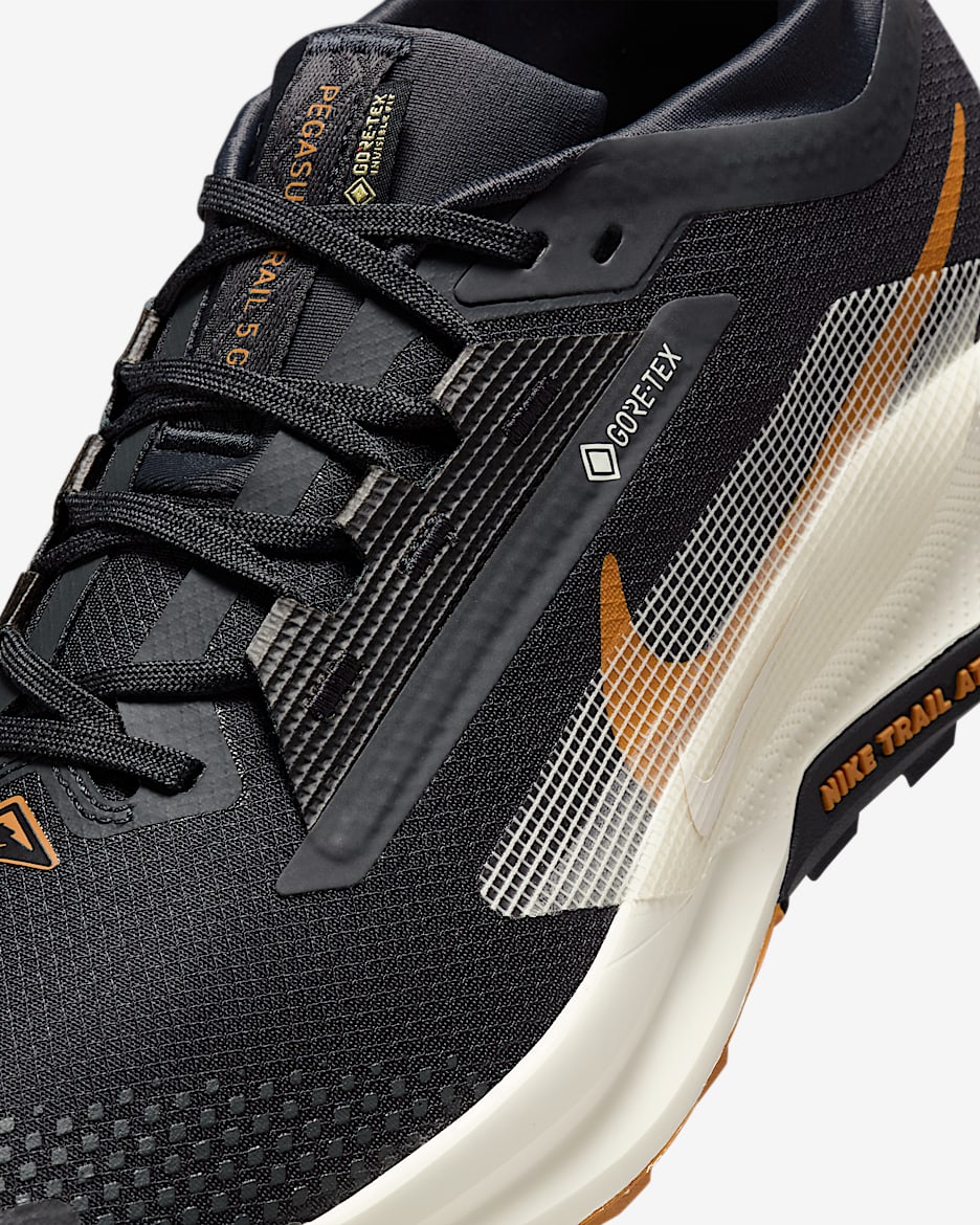 Nike Pegasus Trail 5 GORE-TEX Men's Waterproof Trail-Running Shoes. Nike UK