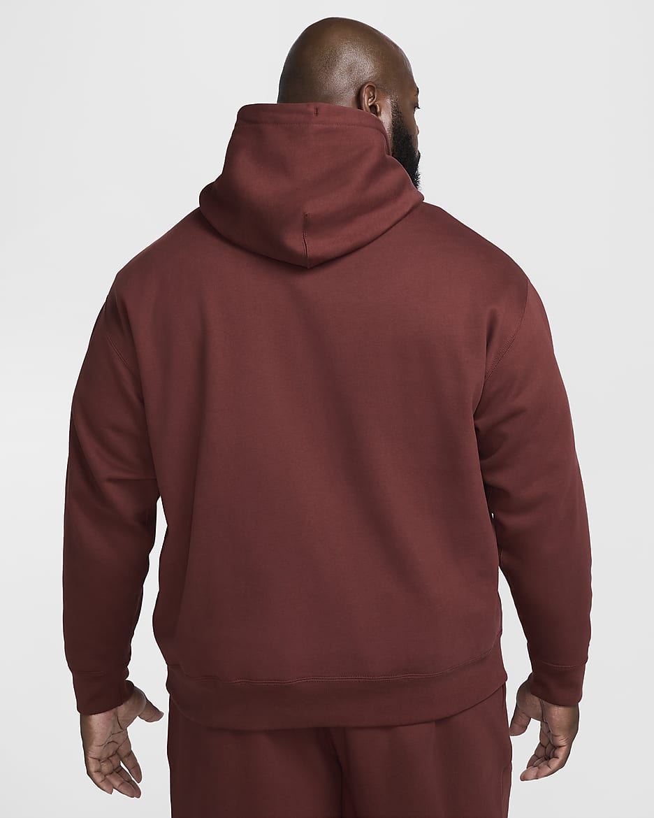 Nike Solo Swoosh Men's Fleece Pullover Hoodie. Nike UK