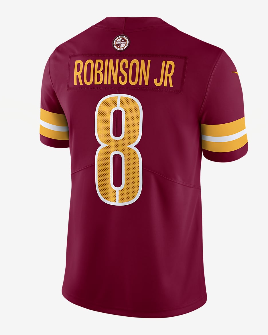 Brian Robinson Jr. Washington Commanders Men's Nike NFL Limited Jersey ...