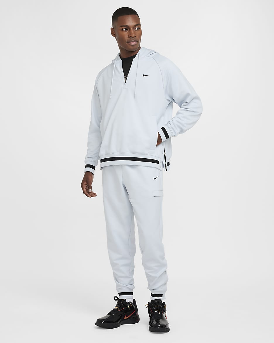 Nike DNA Men's Therma-FIT 1/4-Zip Basketball Hoodie. Nike LU