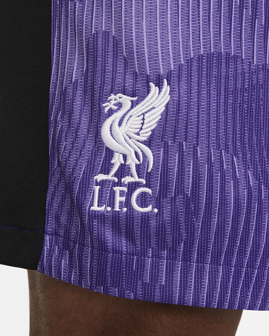 Liverpool FC 2023/24 Stadium Third Nike Dri-FIT-fodboldshorts til mænd ...