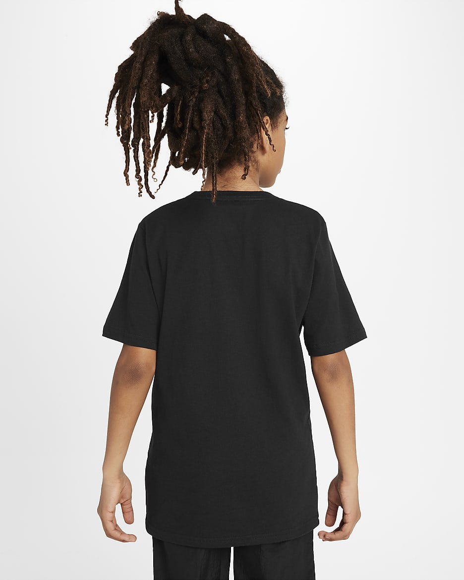 T-Shirt Nike NBA Logo Λος Άντζελες Λέικερς για μεγάλα αγόρια. Nike GR