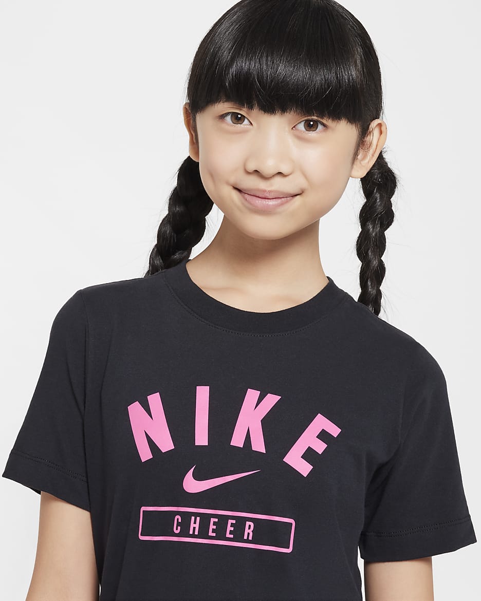 Nike Big Kids' (Girls') Cheer T-Shirt. Nike.com