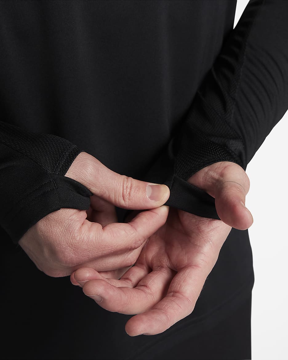 Nike Academy Men's Dri-FIT 1/2-Zip Football Top. Nike HU