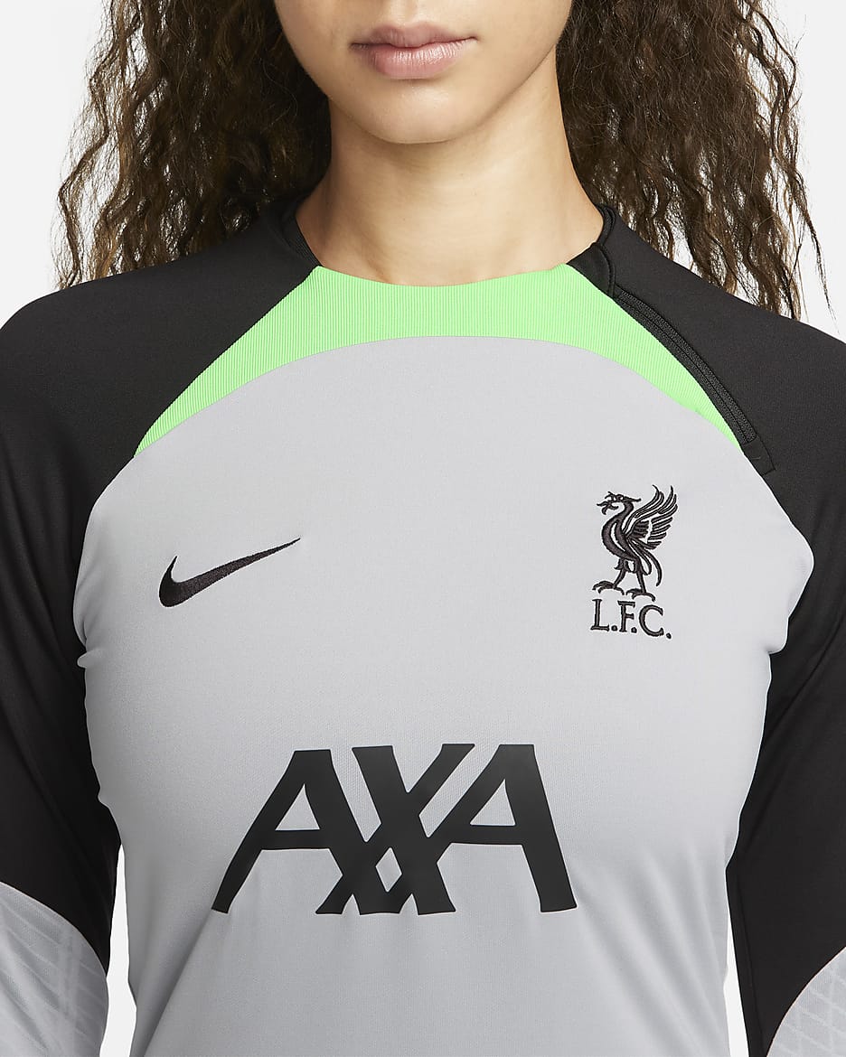 Liverpool F.C. Strike Women's Nike Dri-FIT Crew-Neck Football Drill Top ...