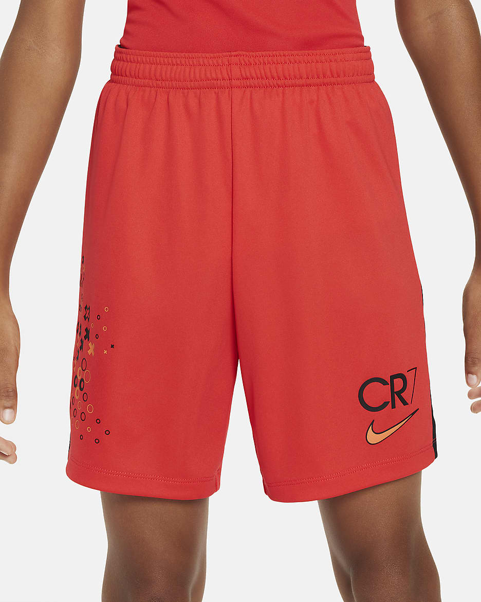CR7 Older Kids' Dri-FIT Academy23 Football Shorts. Nike SG