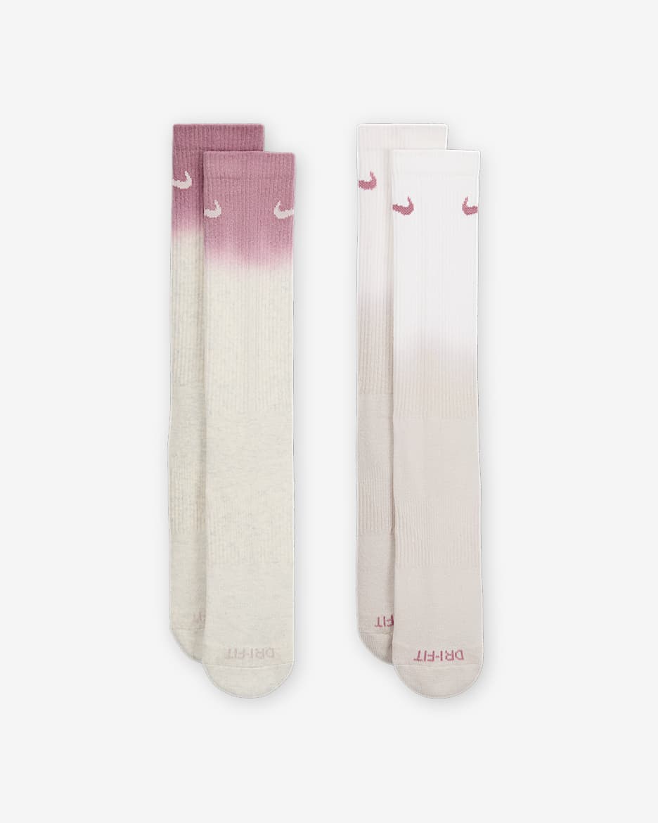 Nike Everyday Plus Cushioned Crew Socks (2 Pairs). Nike CA
