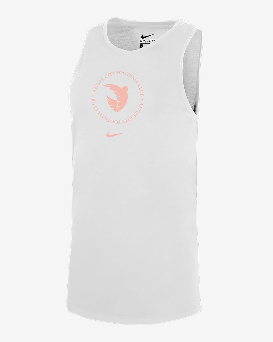 Angel City FC Women's Nike Dri-FIT Soccer Tank Top. Nike.com