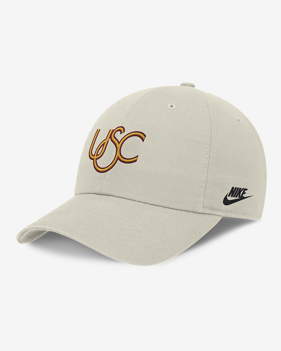 USC Trojans Legacy Club Swoosh Men's Nike Dri-FIT College Adjustable ...