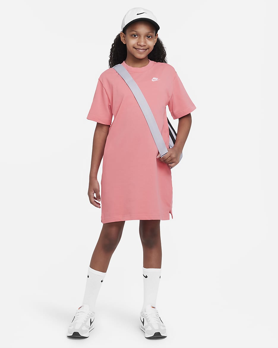 Nike Sportswear Big Kids' (Girls') T-Shirt Dress. Nike.com