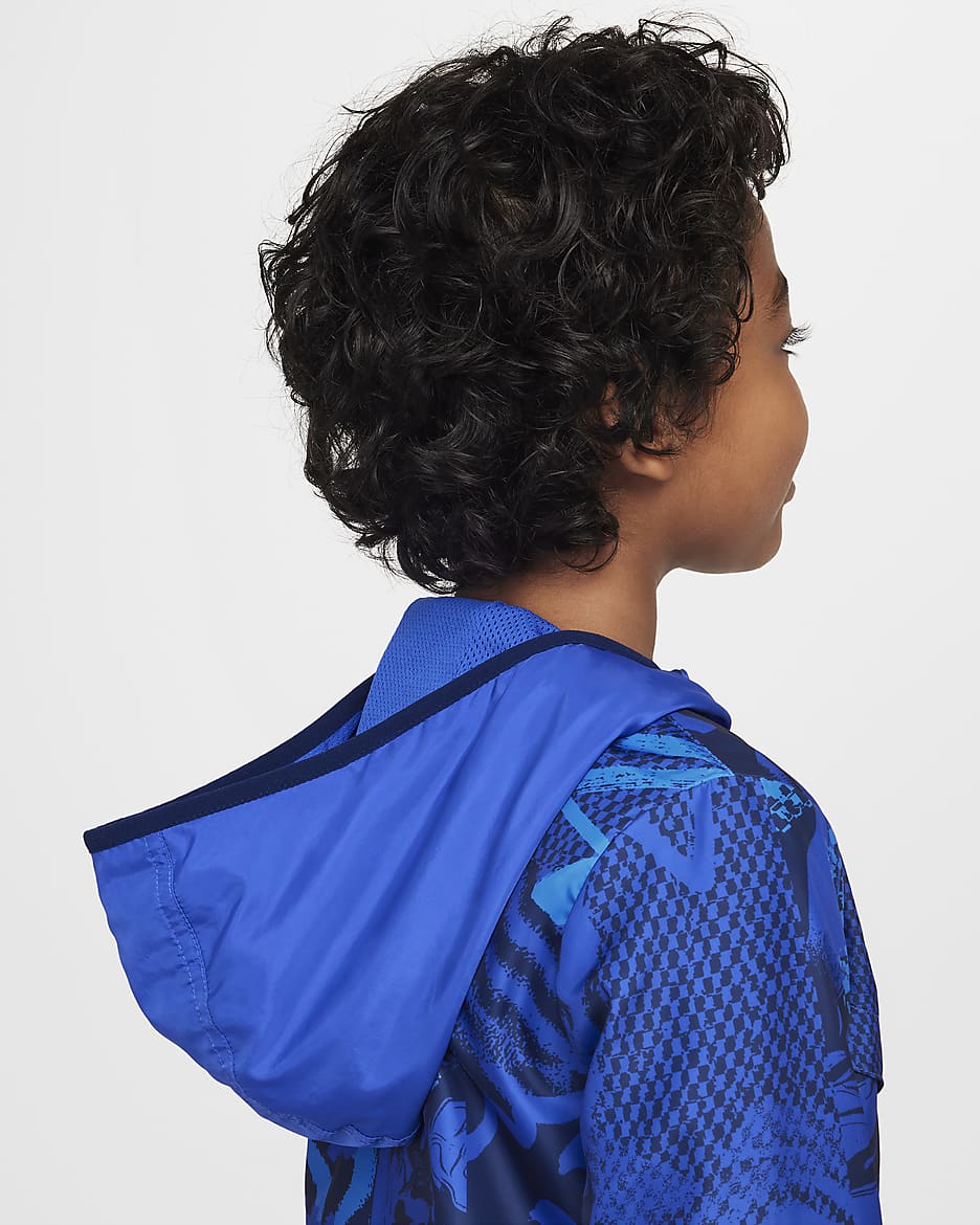 Atlético Madrid Amplify Windrunner Third Older Kids' (Boys') Nike ...