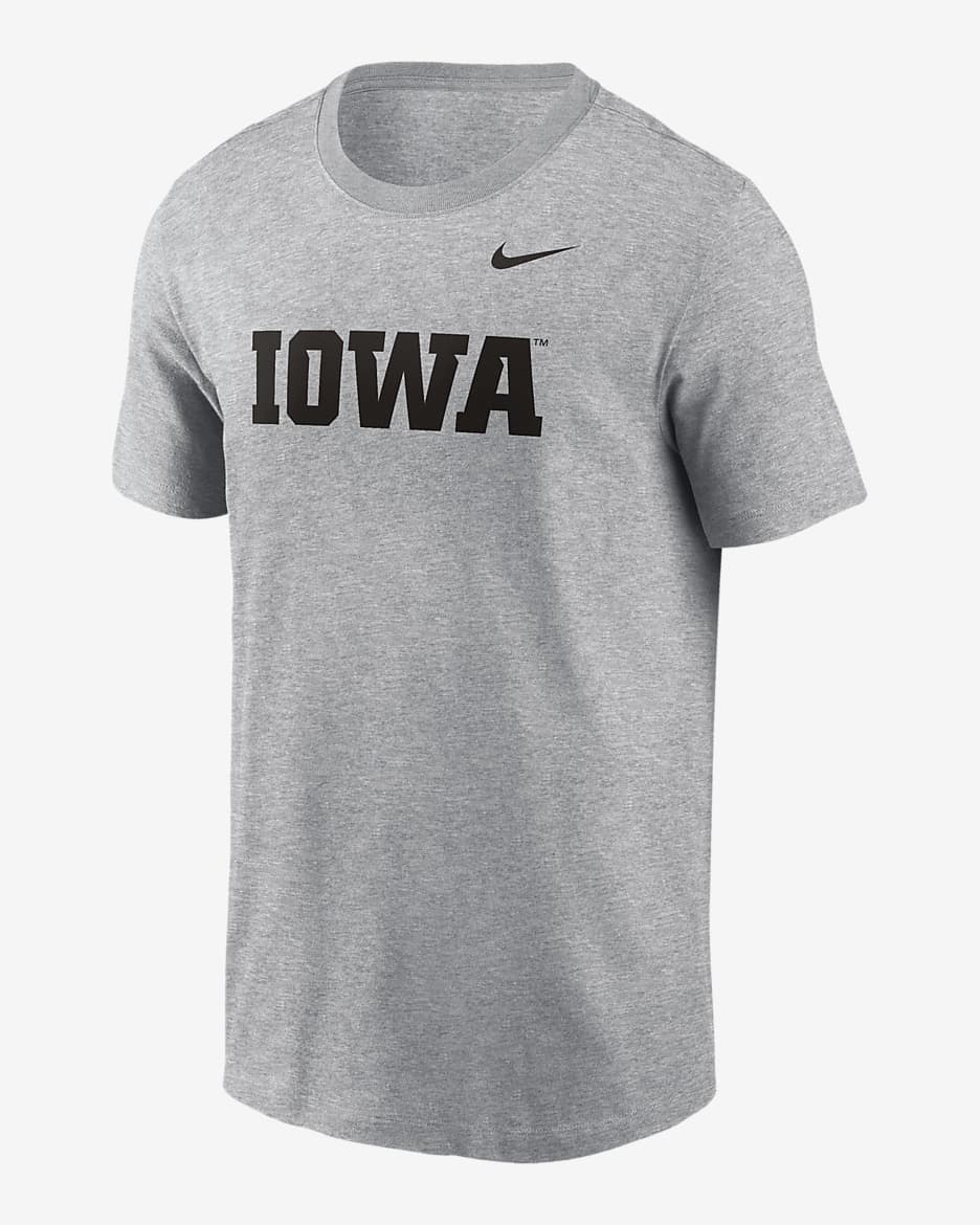 Iowa Hawkeyes Primetime Wordmark Men's Nike College T-Shirt. Nike.com