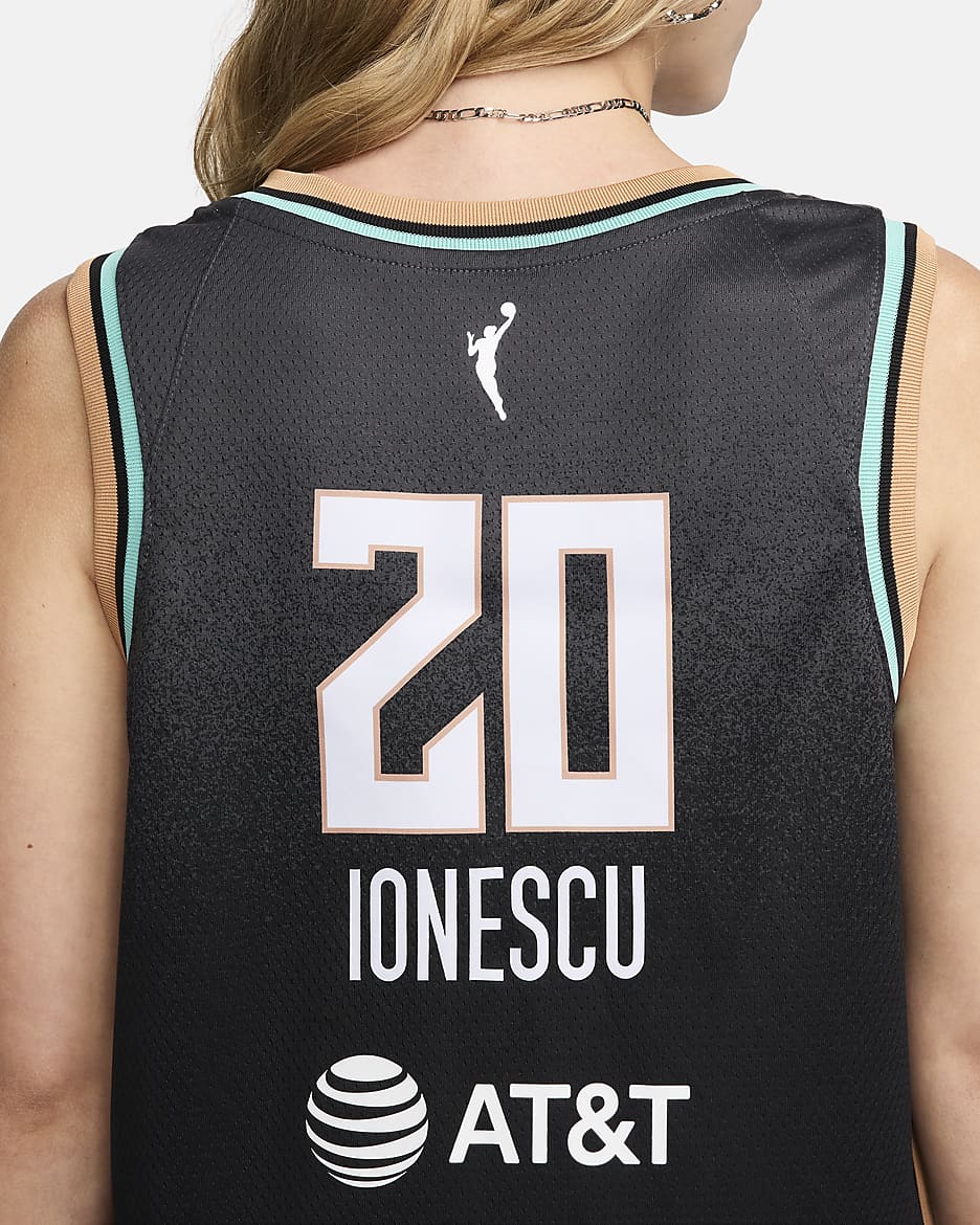 Sabrina Ionescu Liberty Explorer Edition Nike Dri-FIT WNBA Victory ...