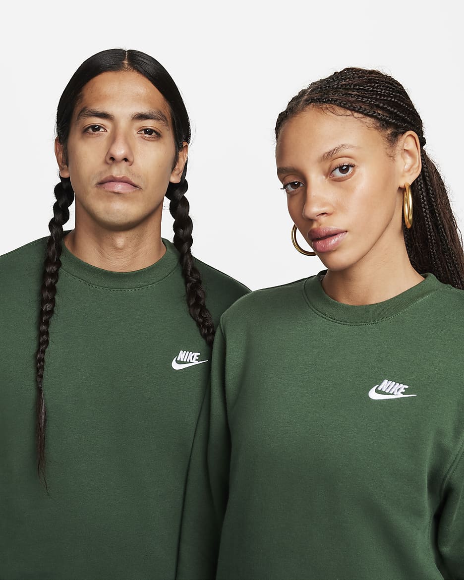 Nike Sportswear Club Fleece Men's Crew. Nike UK