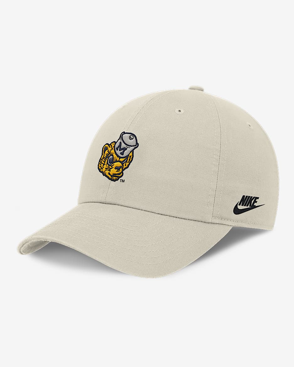 Michigan Wolverines Legacy Club Swoosh Men's Nike Dri-FIT College ...