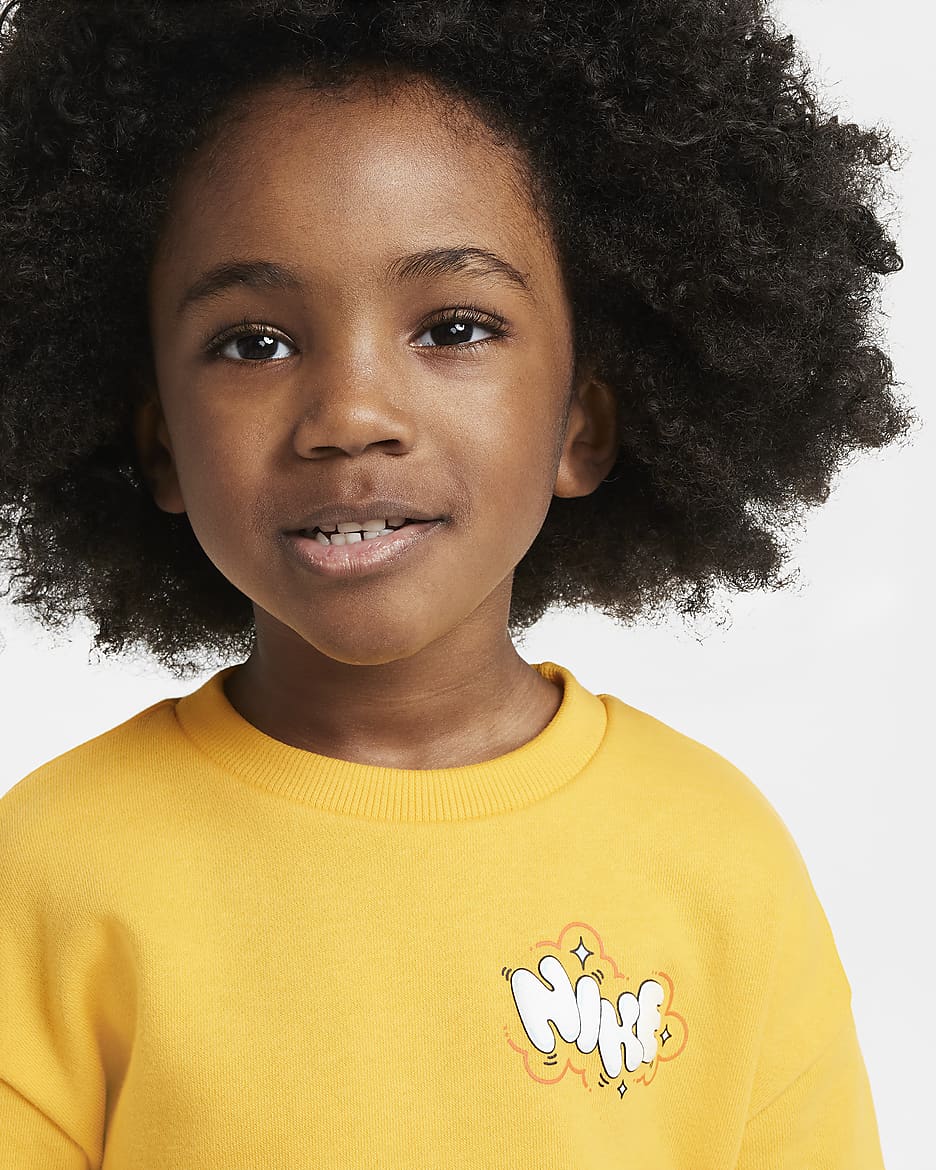 Nike Sportswear Create Your Own Adventure Toddler French Terry Graphic ...