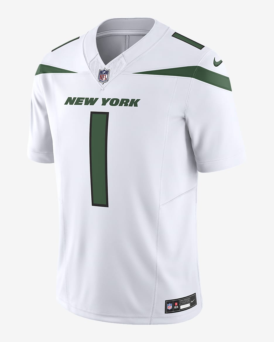 Ahmad "Sauce" Gardner New York Jets Men's Nike Dri-FIT NFL Limited Football Jersey. Nike.com