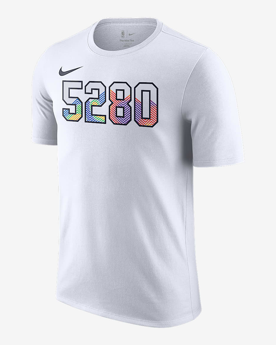 Denver Nuggets Essential City Edition Men's Nike NBA T-Shirt. Nike BE