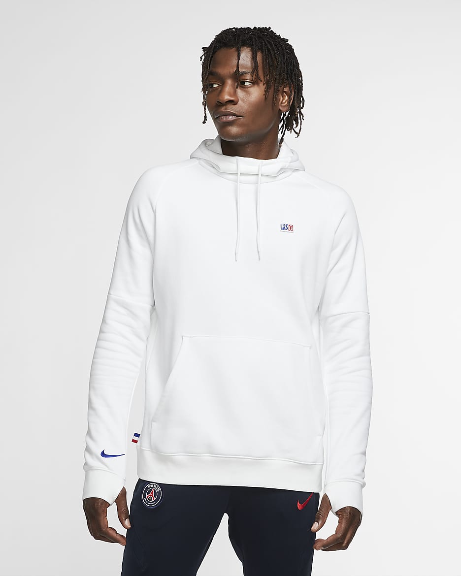 Paris Saint-Germain Men's Fleece Pullover Soccer Hoodie. Nike JP
