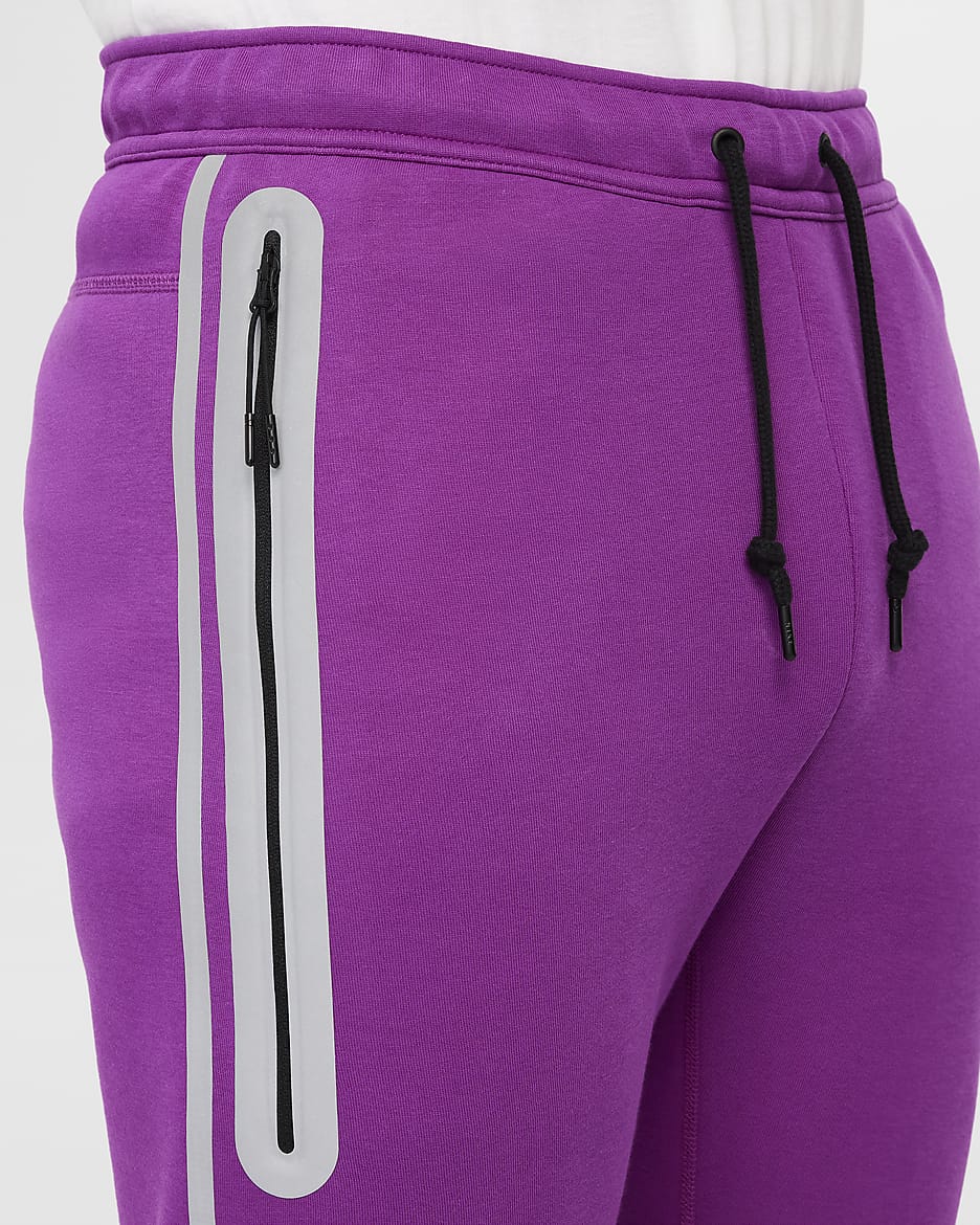 Nike Tech Mens Reflective Details Fleece Joggers