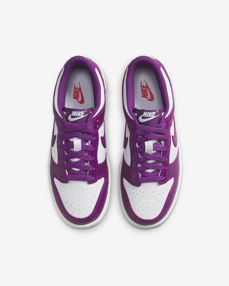 Tenis para niños grandes Nike Dunk Low. Nike MX