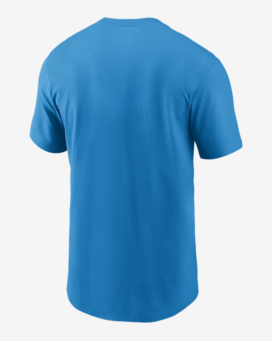 Playera Nike de la NFL para hombre Carolina Panthers Primetime Wordmark ...