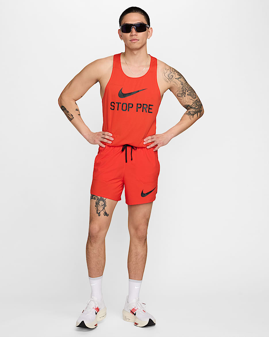 나이키 플렉스 스트라이드 런 에너지 남성 5인치 브리프 라인드 러닝 쇼츠. 나이키 코리아
