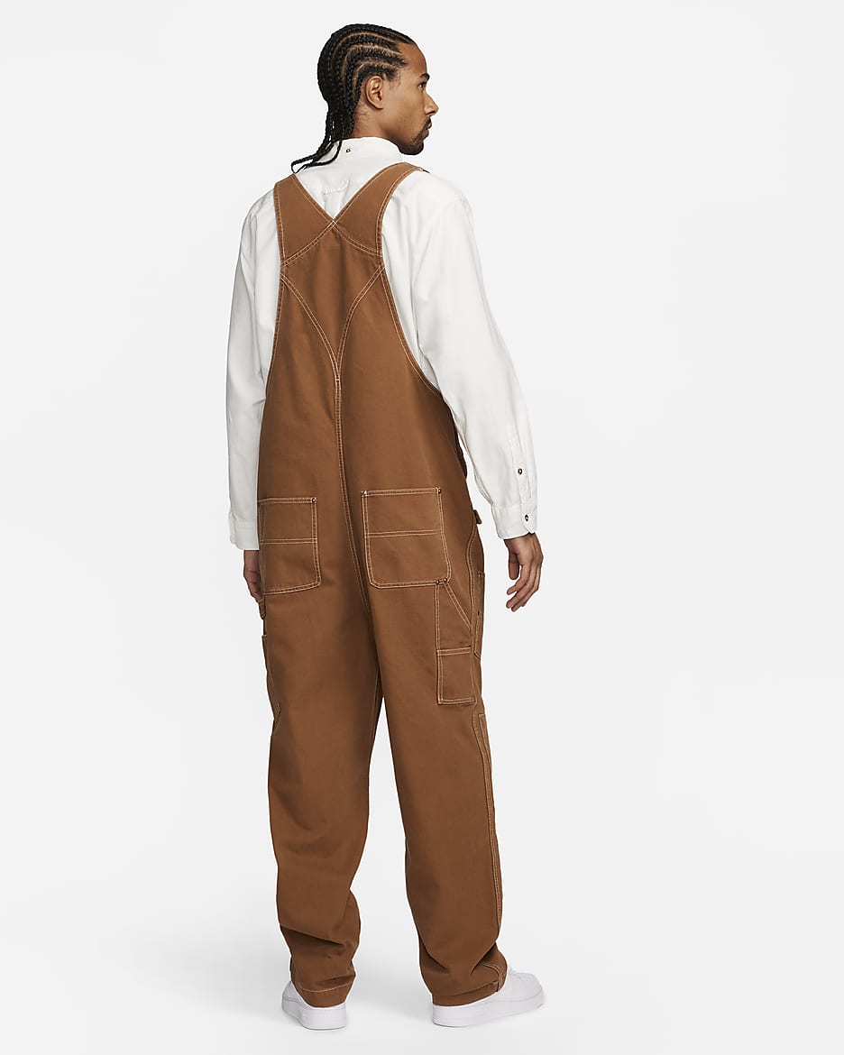 Nike Life Men's Carpenter Overalls. Nike BE