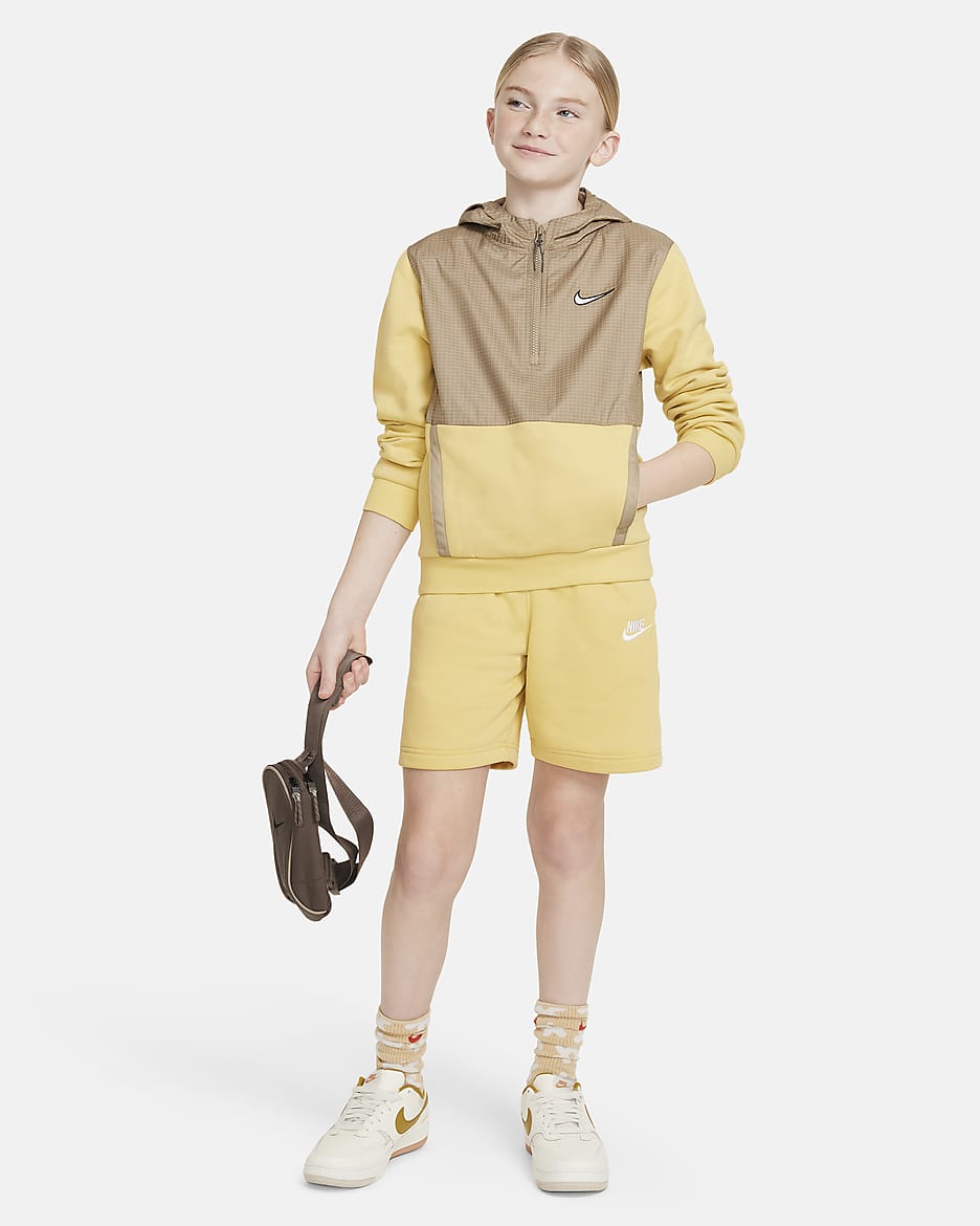 Nike Outdoor Play EasyOn Big Kids' Fleece Hoodie. Nike.com