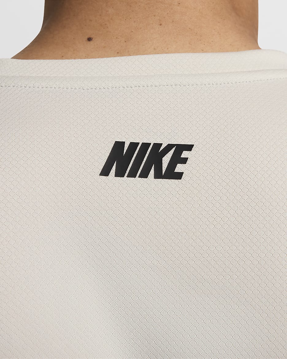 Nike Miler Kurzarm-Laufoberteil mit Grafik für Herren. Nike CH