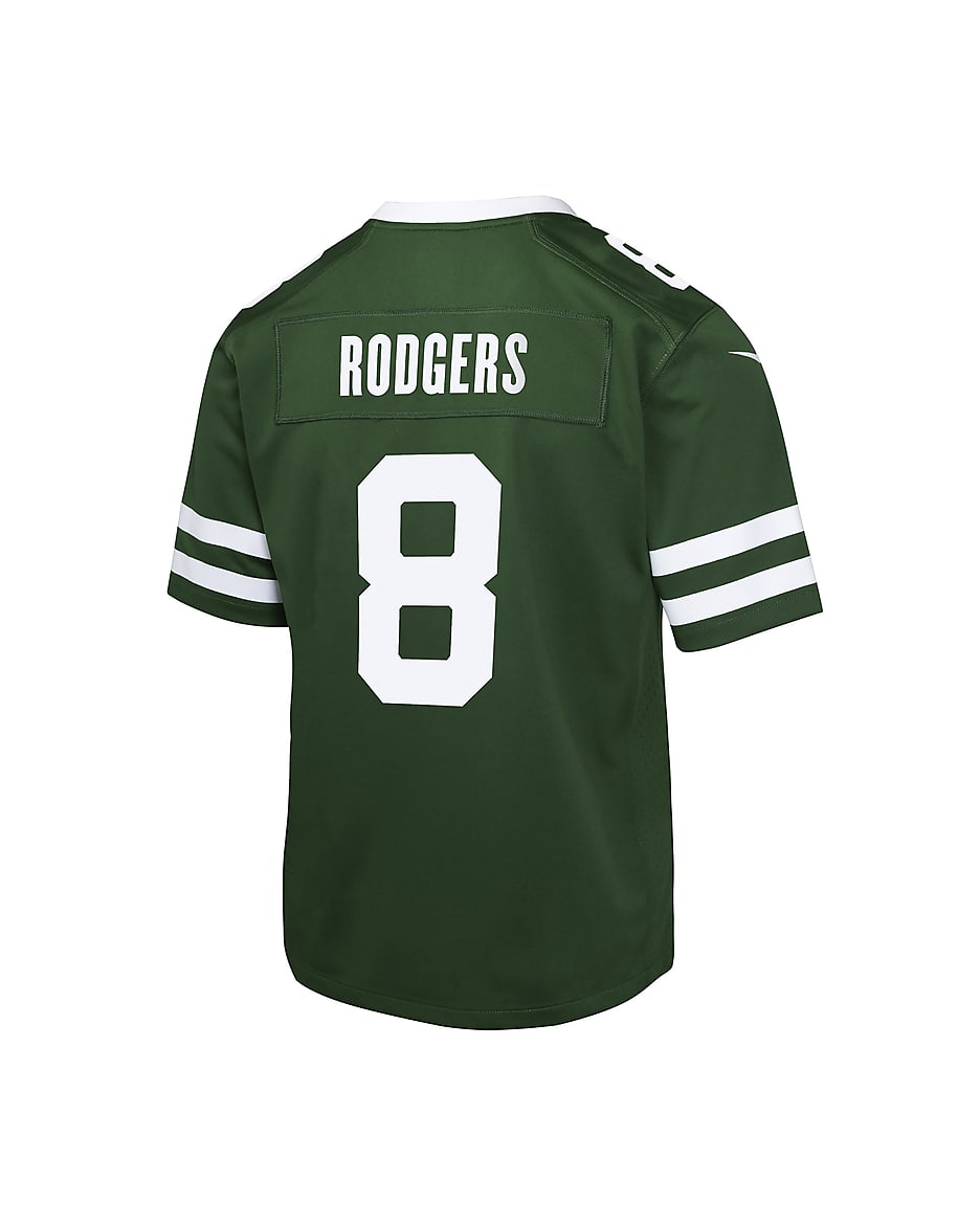 Aaron Rodgers New York Jets 2024 Big Kids' Nike NFL Game Jersey. Nike.com