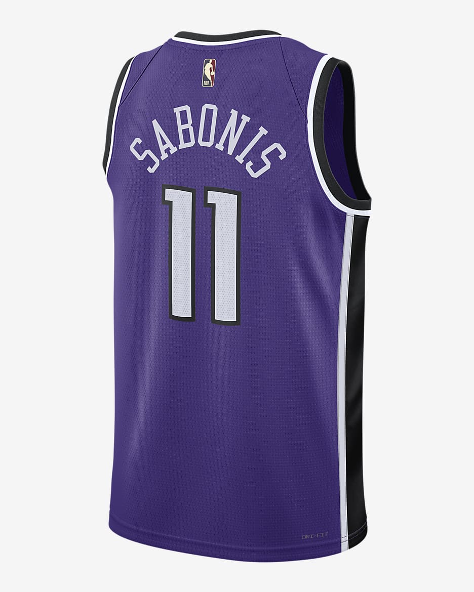 Domantas Sabonis Sacramento Kings 2024/25 Hardwood Classics Men's Nike ...
