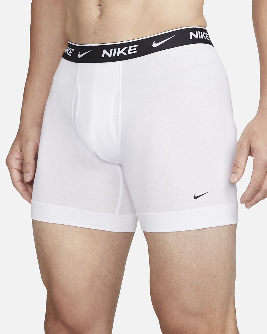 Nike Dri-FIT Essential Cotton Stretch Men's Boxer Briefs (3-Pack). Nike.com