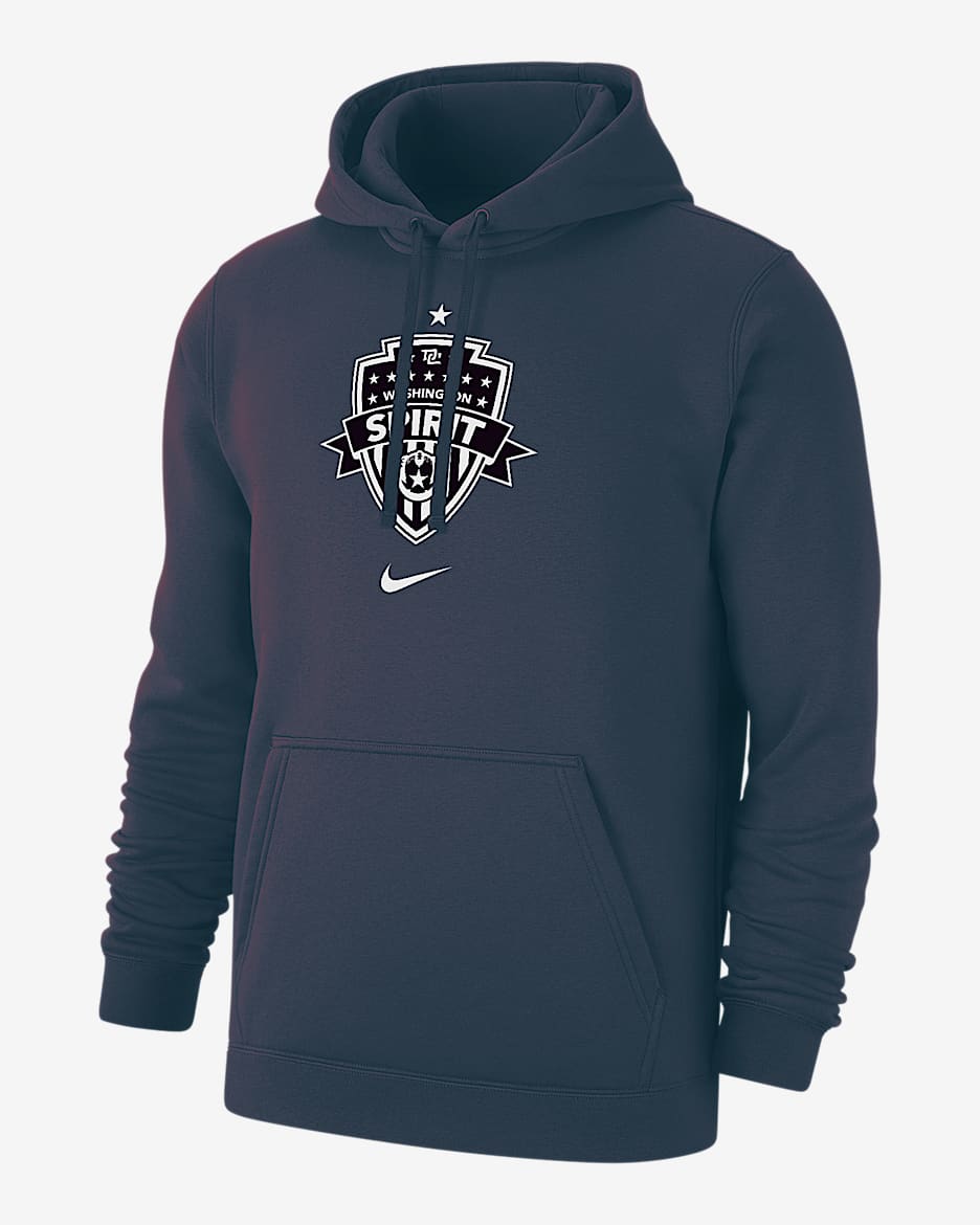Washington Spirit Club Fleece Men's Nike NWSL Pullover Hoodie. Nike.com
