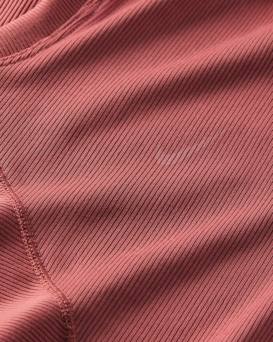 Nike One Fitted Rib Women's Dri-FIT Short-Sleeve Cropped Top. Nike.com