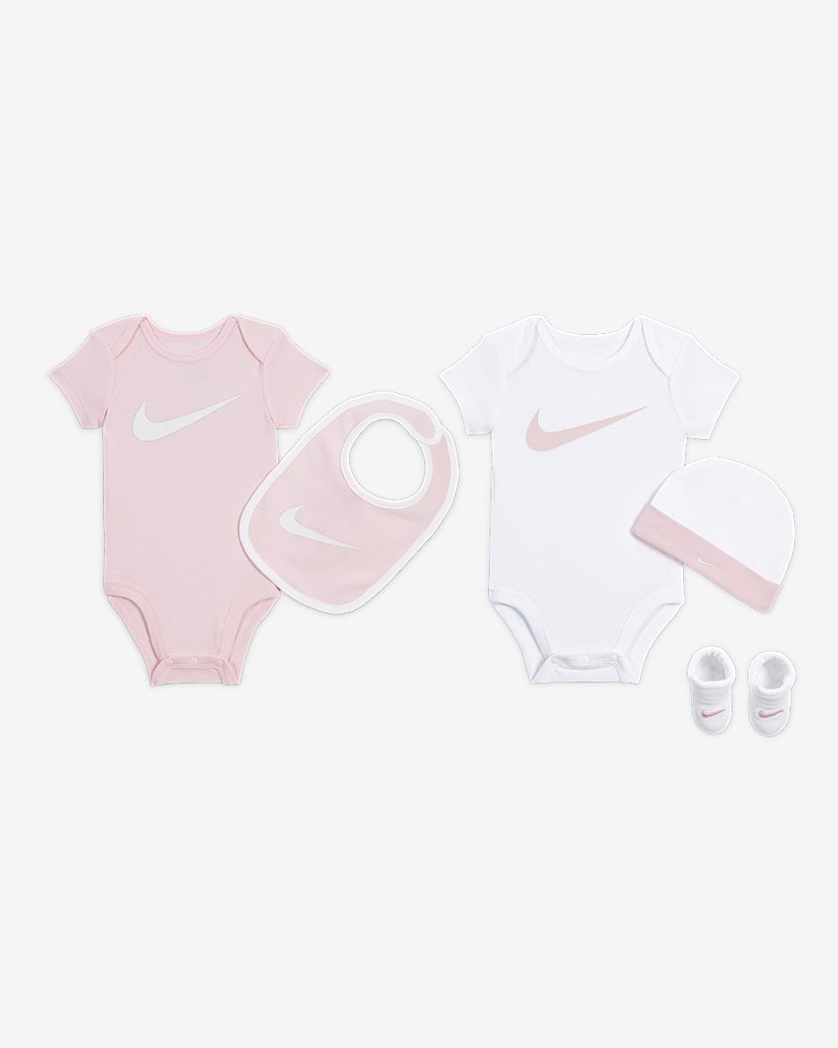 Nike 5-Piece Gift Set Baby 5-Piece Boxed Gift Set. Nike CZ