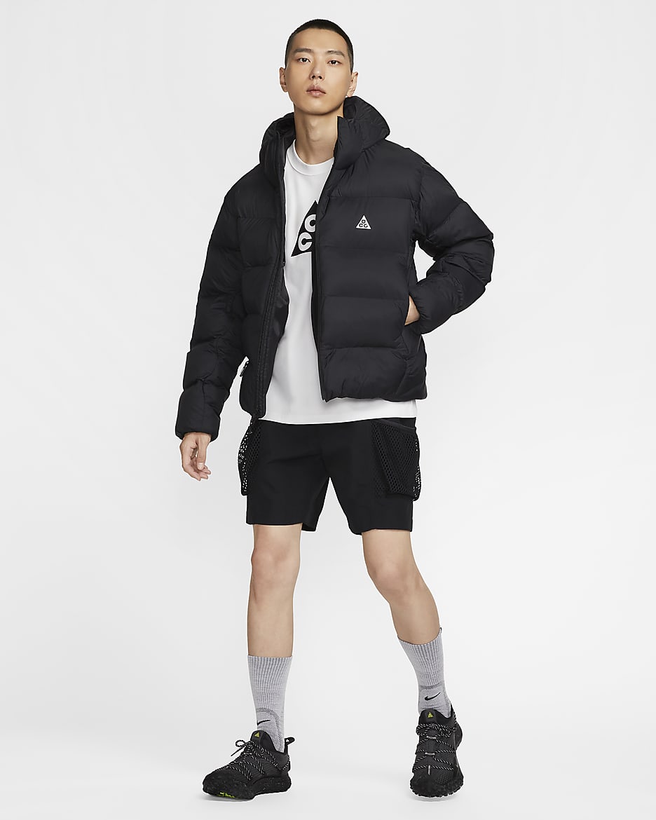나이키 ACG '루나 레이크' 패딩 PrimaLoft® 남성 써마 핏 ADV 루즈 후드 재킷. 나이키 코리아