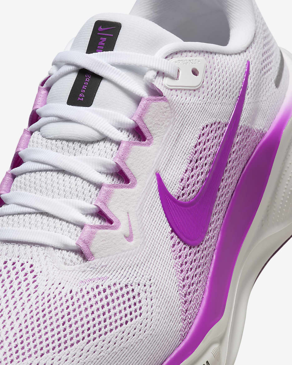 Tenis de correr en carretera para mujer (extraanchos) Nike Pegasus 41 ...