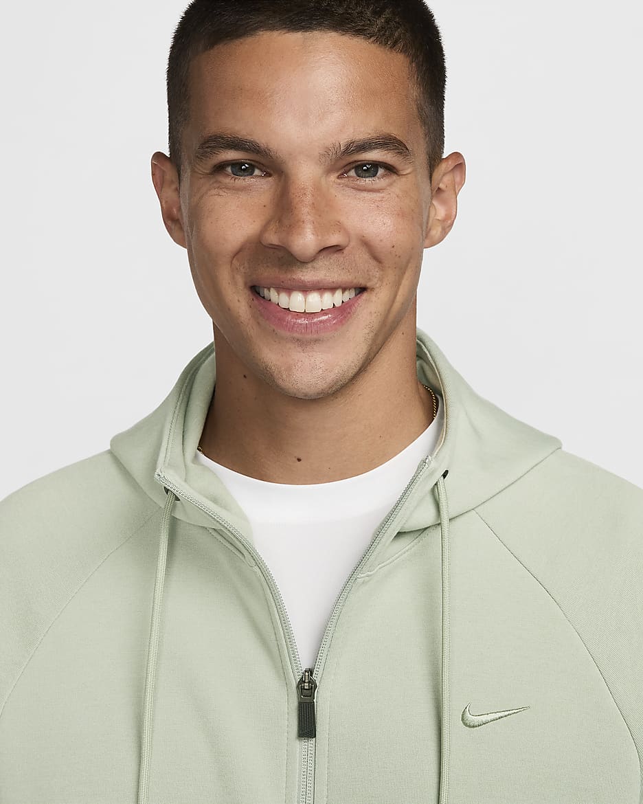 Nike Primary Fleece Men's Dri-FIT UV Full-Zip Performance Hoodie. Nike BG
