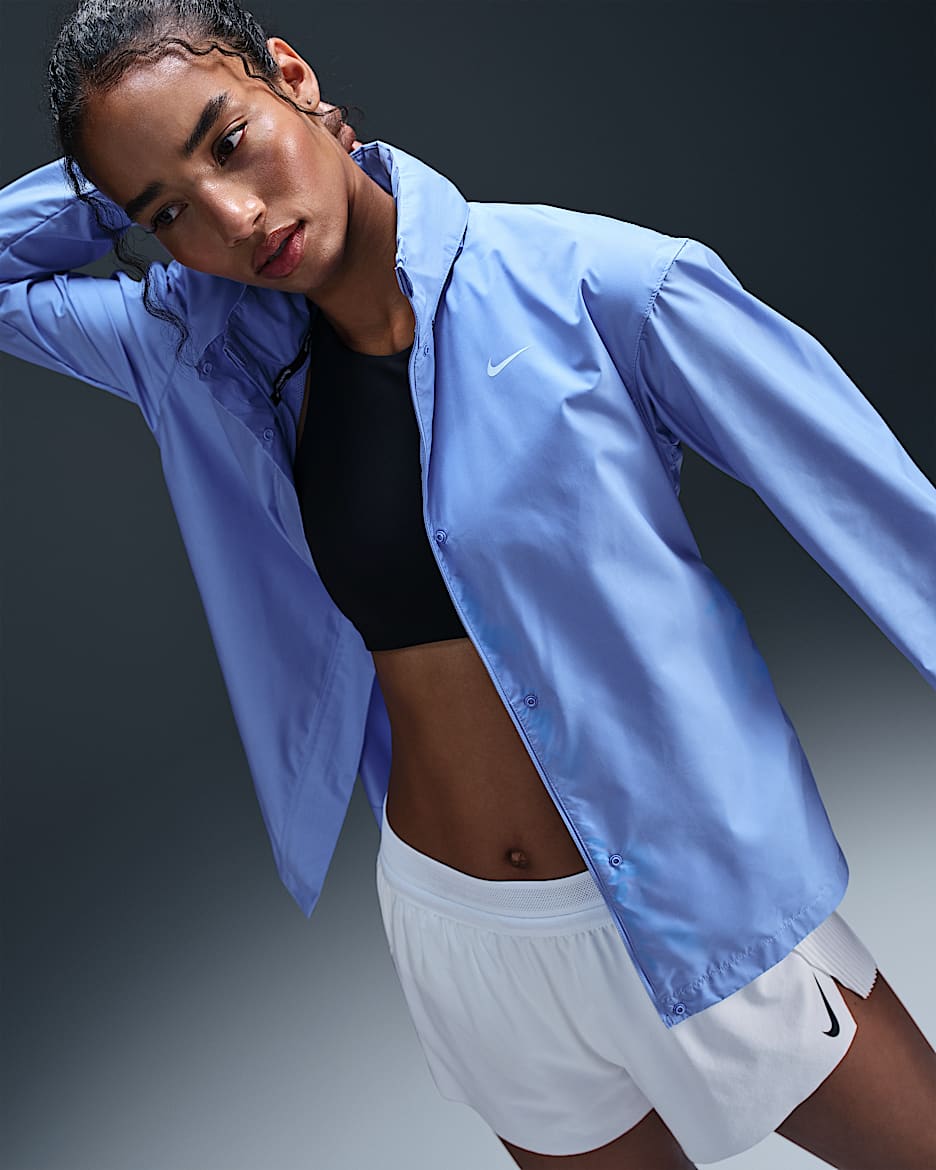Nike Fast Chamarra de correr Repel para mujer. Nike MX