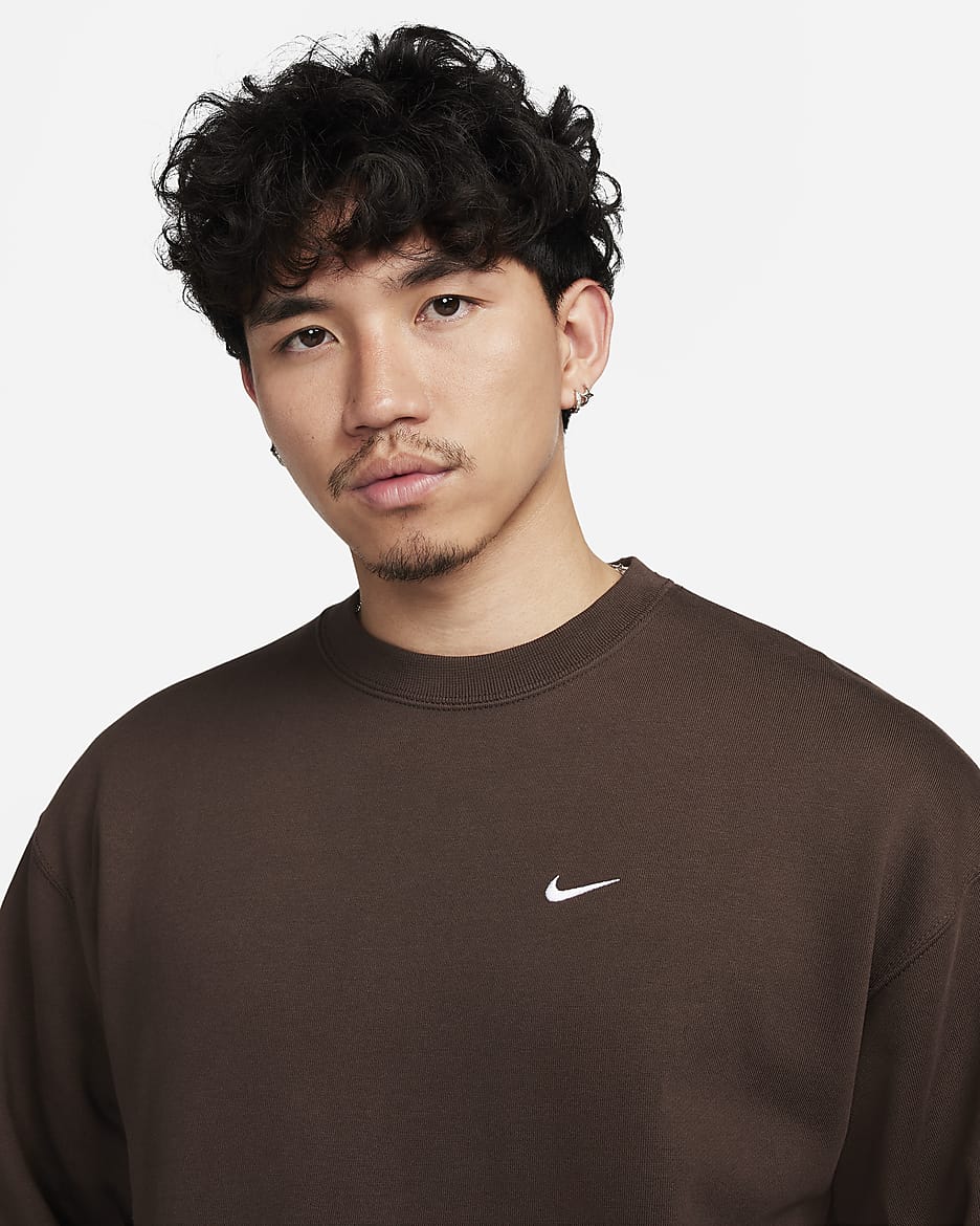 Nike Solo Swoosh Men's Fleece Crew. Nike VN