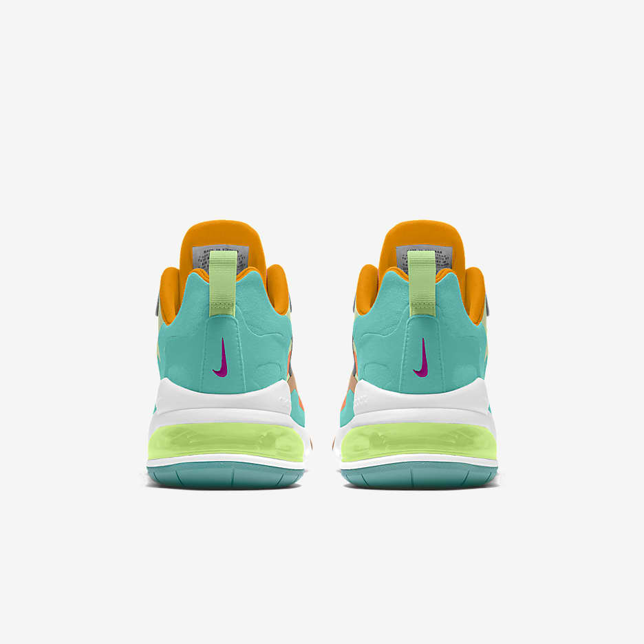 Nike Air Max 270 React Premium By You Custom Men's Shoe. Nike.com