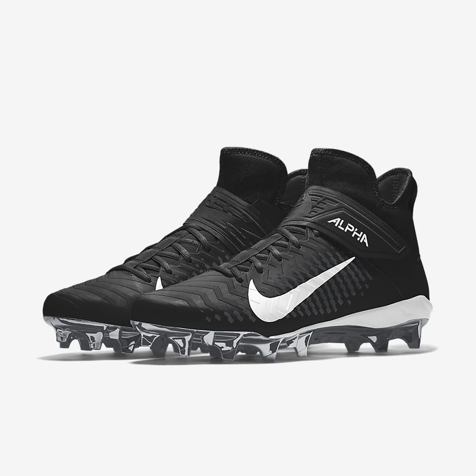 Nike Alpha Menace Pro 2 Mid By You Custom Men's Football Cleat. Nike.com