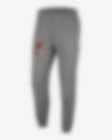 Miami Heat Courtside City Edition Men's Nike NBA Fleece Trousers. Nike LU