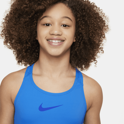 Nike Essential Big Kids' (Girls') Racerback 1-Piece Swimsuit. Nike.com