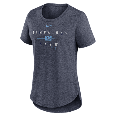 Playera Nike de la MLB para mujer Tampa Bay Rays Knockout Team Stack. Nike.com